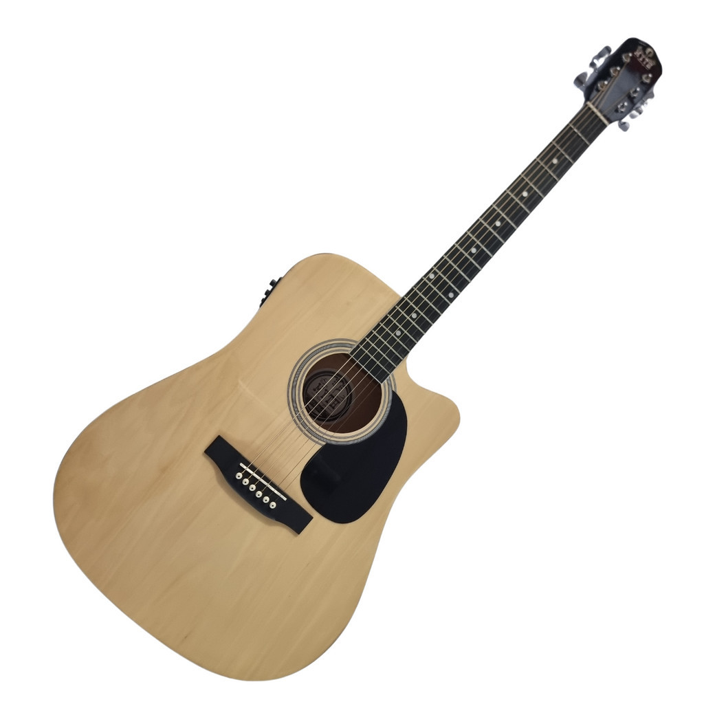 Violão Aço Elétrico Folk 41 Myth Cutway Afinador MT41FSCE | Shopee Brasil