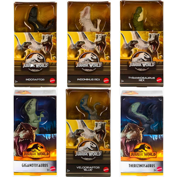Figura De Ação Dinossauros Jurassic World 15 Cm GWT49 Mattel | Shopee ...