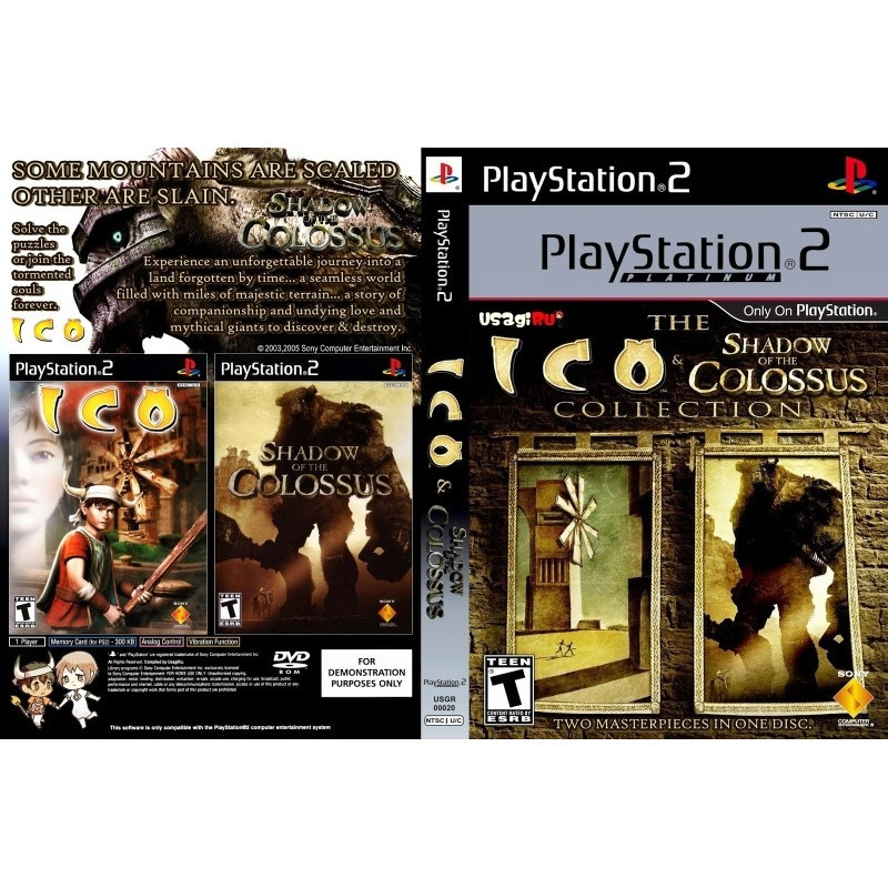 Ico & Shadow Of The Colossus - 2 In 1 - Ps2 | Shopee Brasil