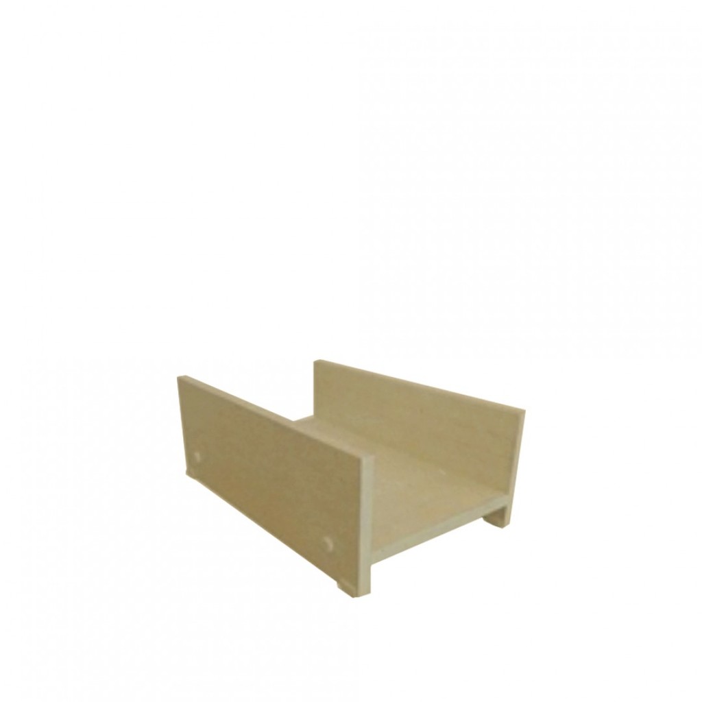 Suporte Para CPU Natural Em Mdf | Shopee Brasil
