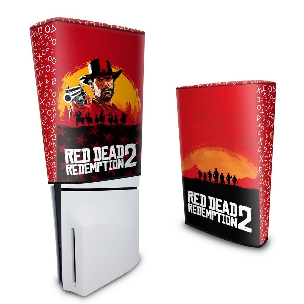 Capa para PS5 Slim Vertical Anti Poeira - Red Dead Redemption 2 ...