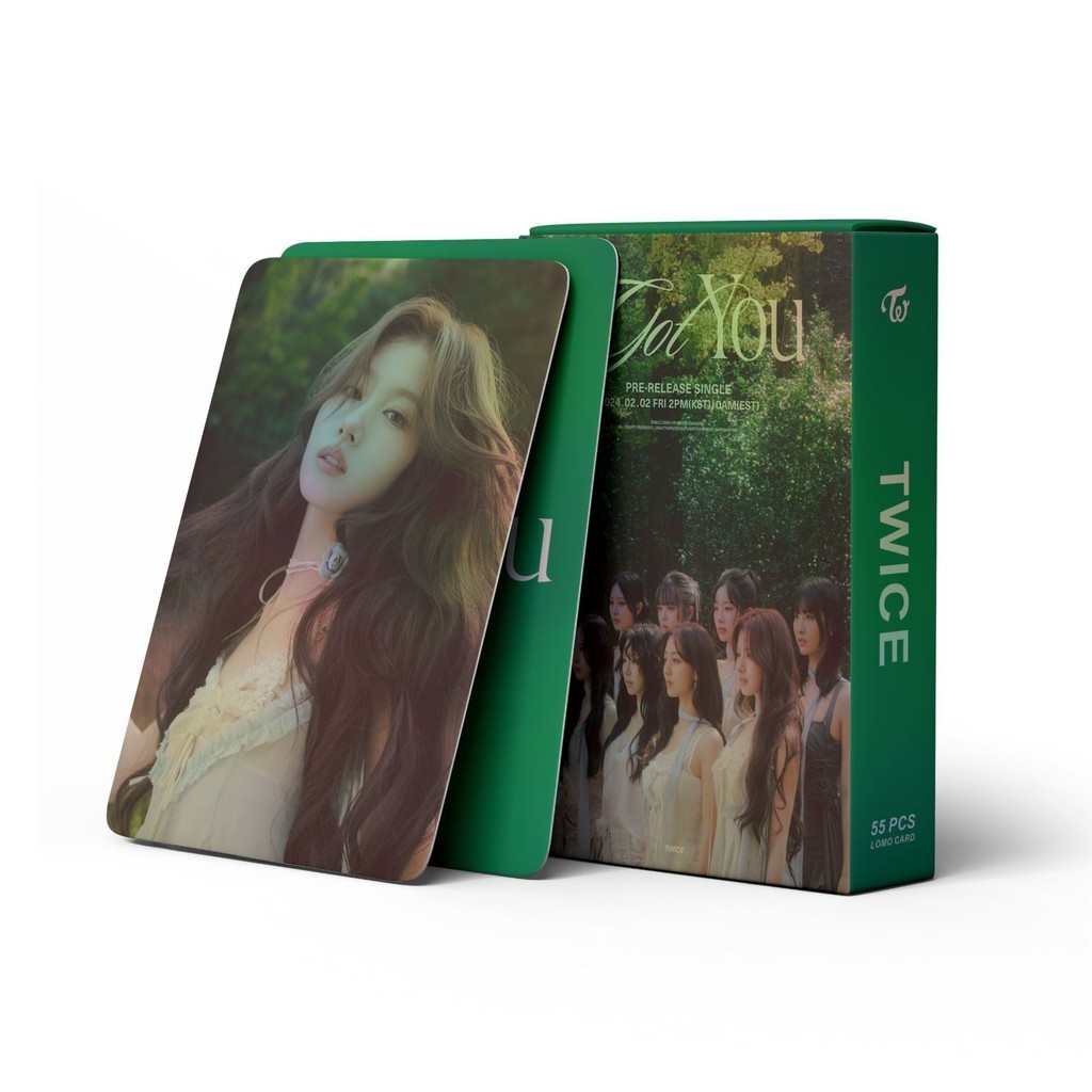 50-55pcs TWICE Photocards Laser Hologram Lomo Cards With You I GOT YOU MISAMO Nayeon Jeongyeon ...