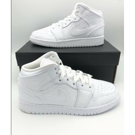 Tenis botinha Jordan todo branco unissex lançamento promoção ...