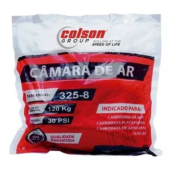 Câmara De Ar Para Pneus 3.25-8 Carrinhos Carriola De Mão Colson | Shopee Brasil