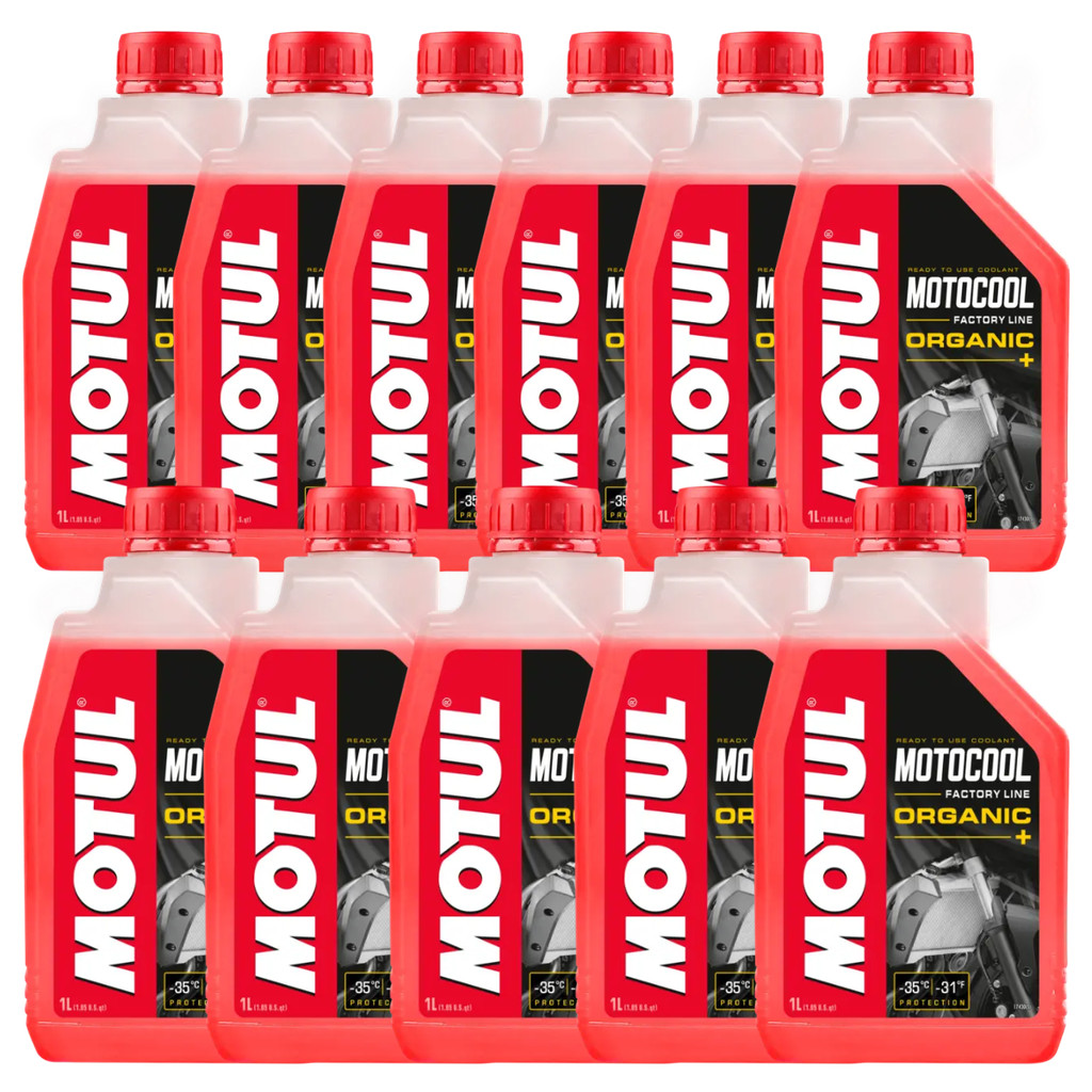 KIT MOTUL MOTOCOOL FACTORY LINE -35C 11 LITROS | Shopee Brasil