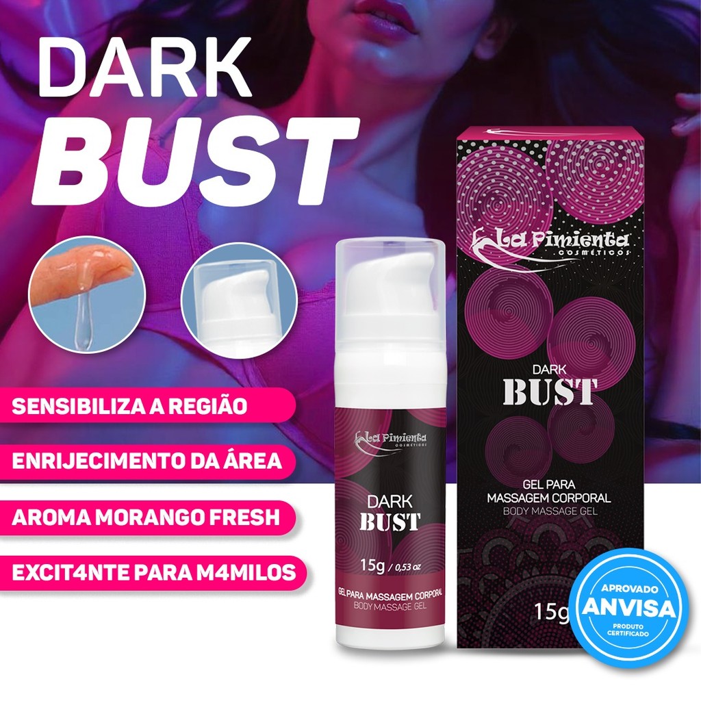 SABOROSO, ESTIMULANTE E IRRESISTÍVEL – DARK BUST | Shopee Brasil