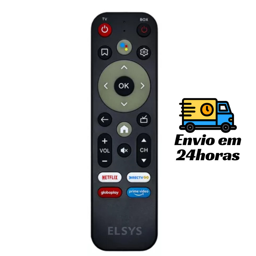 Controle Remoto Compativel Elsys Smarty ETRI01 | Shopee Brasil