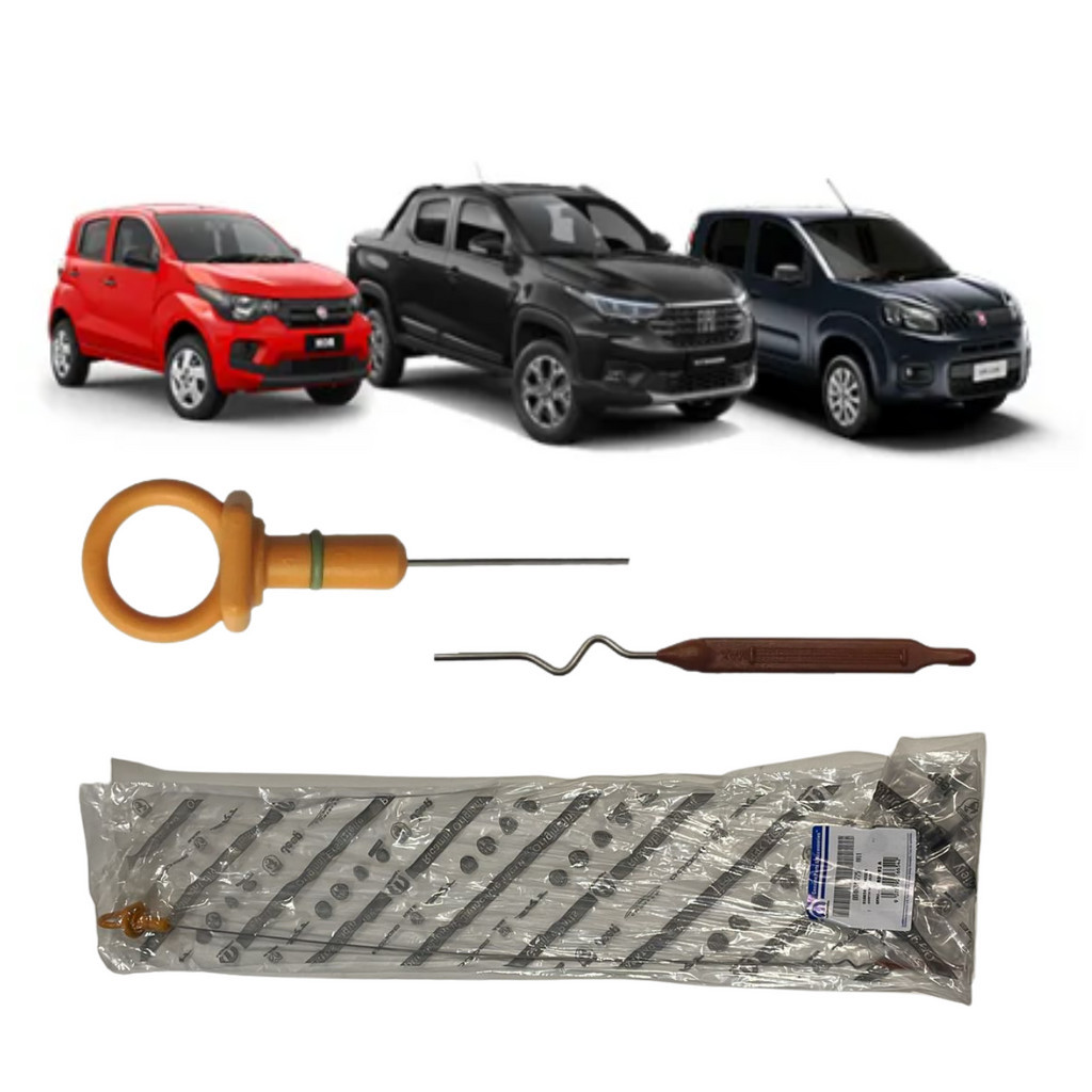 Vareta Nivel Oleo Mobi Novo Uno Strada 1.0 Fire Evo Original | Shopee ...