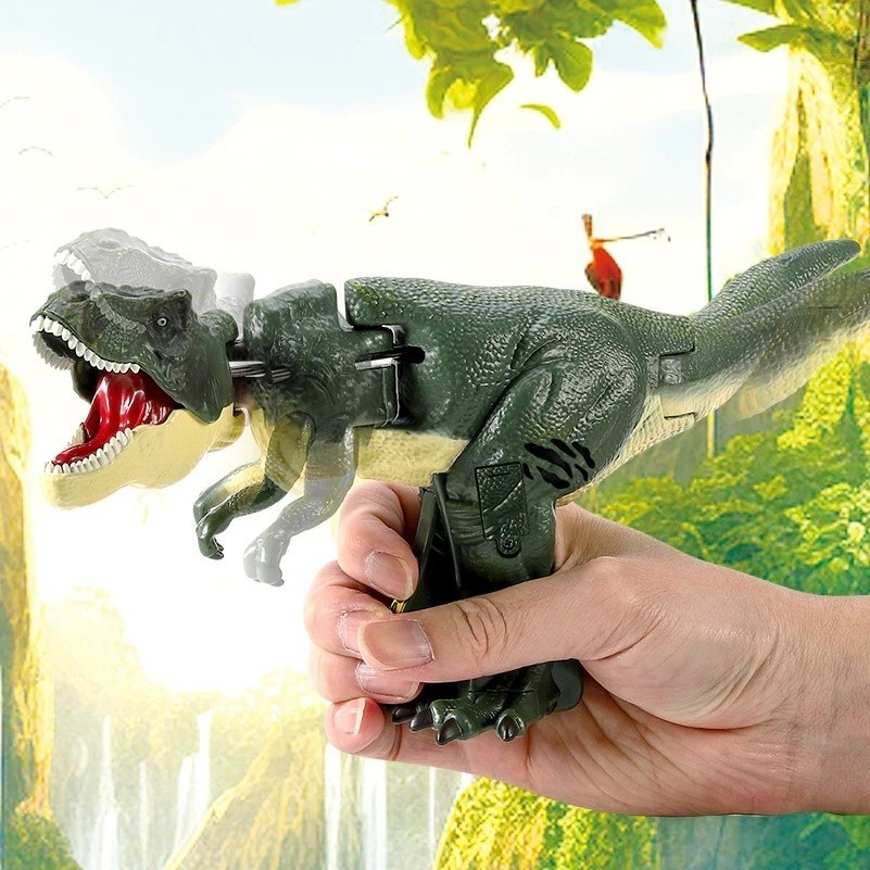 Promoção Dinossauro Toy Press Swing Tyrannosaurus Rex Simulação Com Som ...