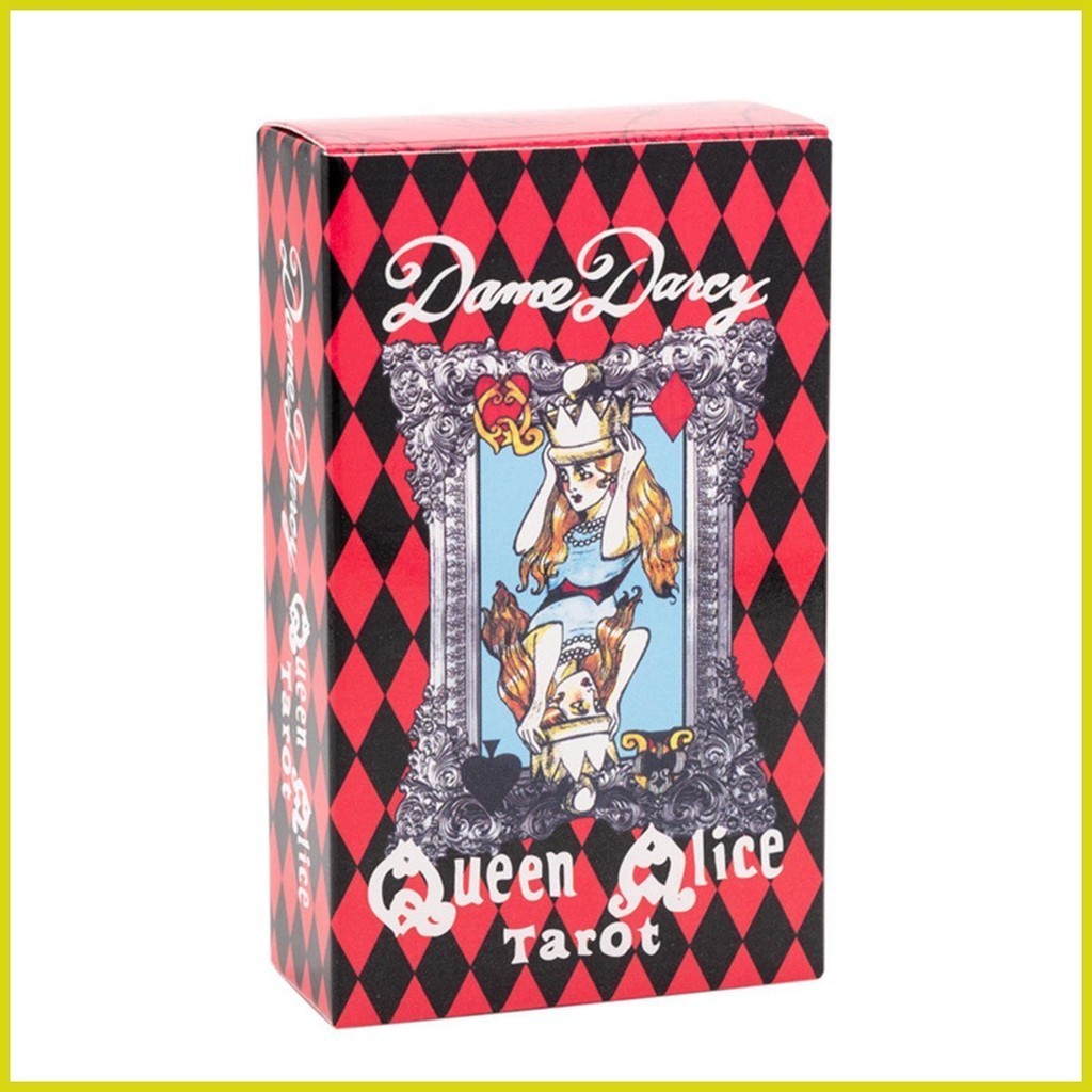 [Queen Alice Tarot] Cartas De Tarô Deck Portáteis Conjunto De Fortune ...