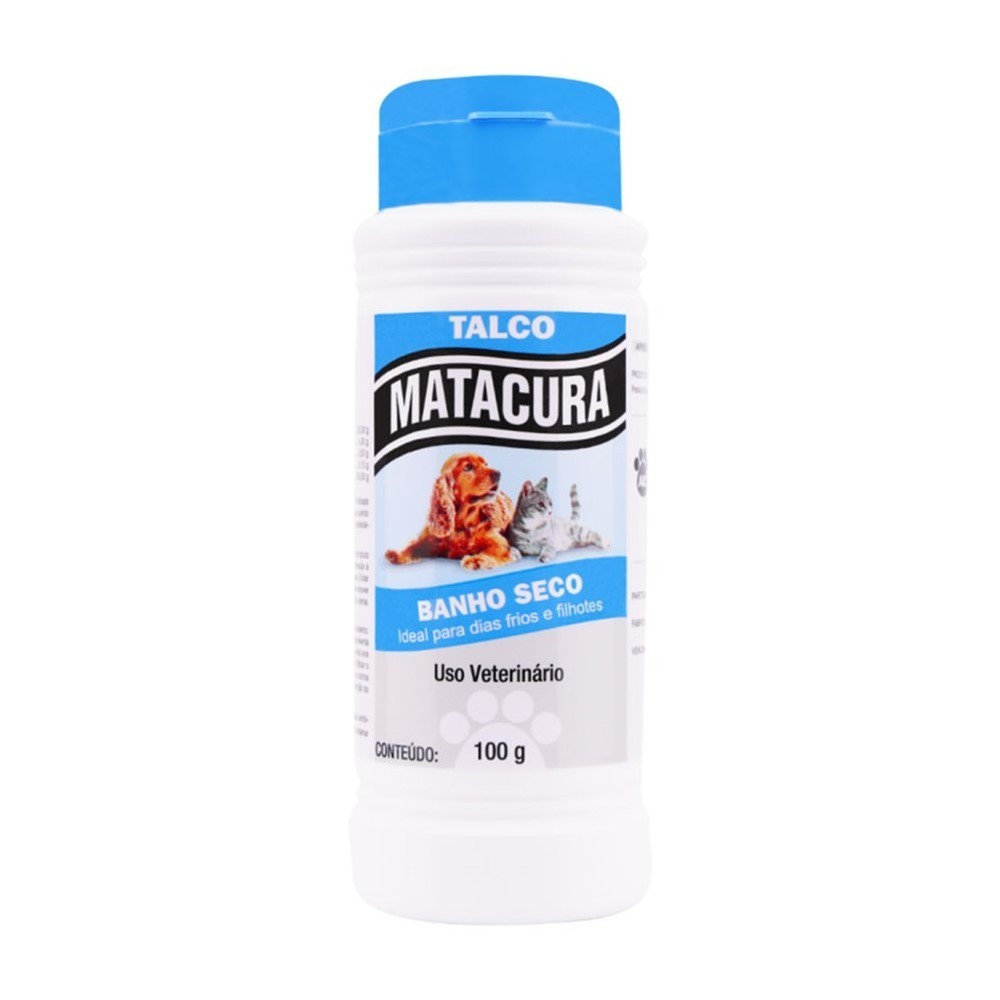 Talco Banho Seco Matacura 100Gramas | Shopee Brasil