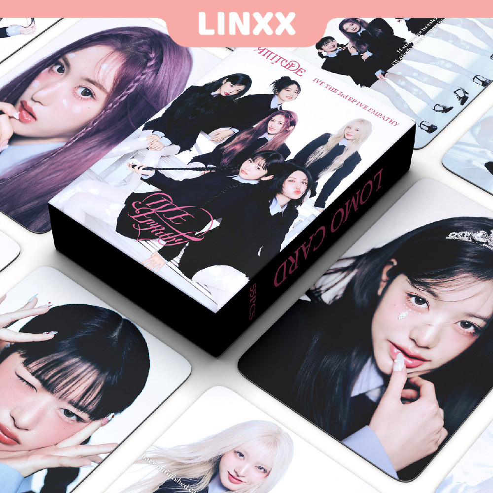 LINXX 55 Pcs IVE Atitude Álbum Lomo Card Kpop Photocards Série De ...