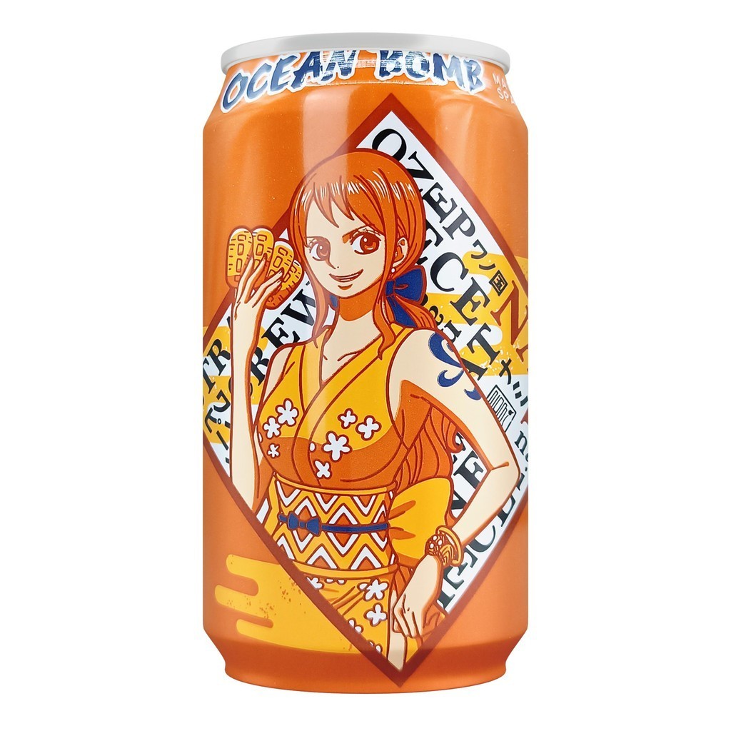 Refrigerante One Piece Nami Manga Soda Ocean Bomb 330ml | Shopee Brasil