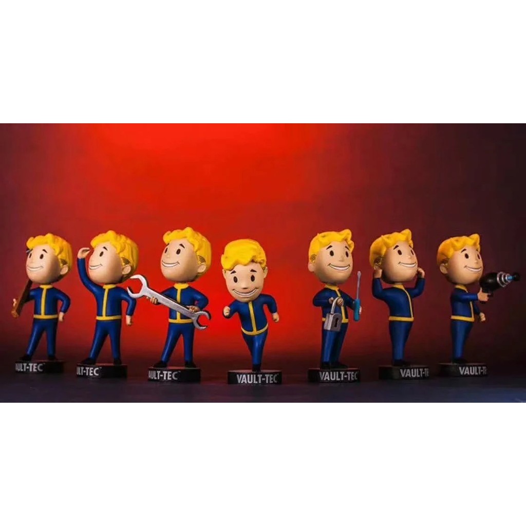 Radiação 4 Fallout 3a Geração 7 Modelos Cabeça em movimento Doll Vault ...