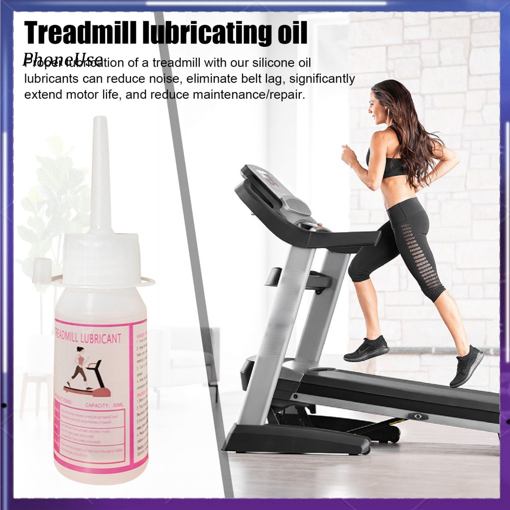 Treadmill Belt Silicone Oil Portable Lubrication 30ml for Smooth Quiet ...