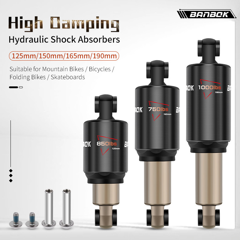 BANBOK Amortecedor Hidráulico Para Bicicleta Amortecedores De Alto ...