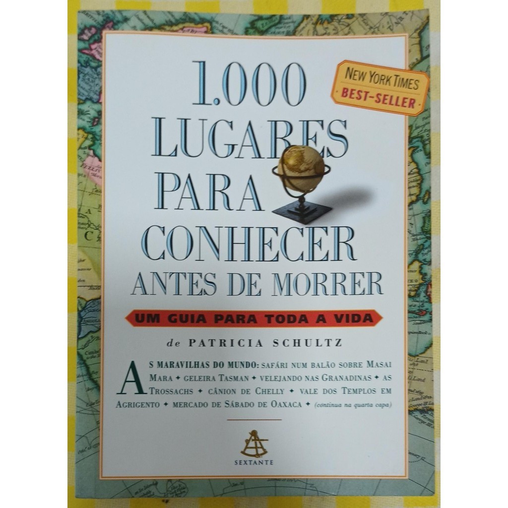 1000 Lugares Para Conhecer Antes De Morrer de Patricia Shultz | Shopee ...