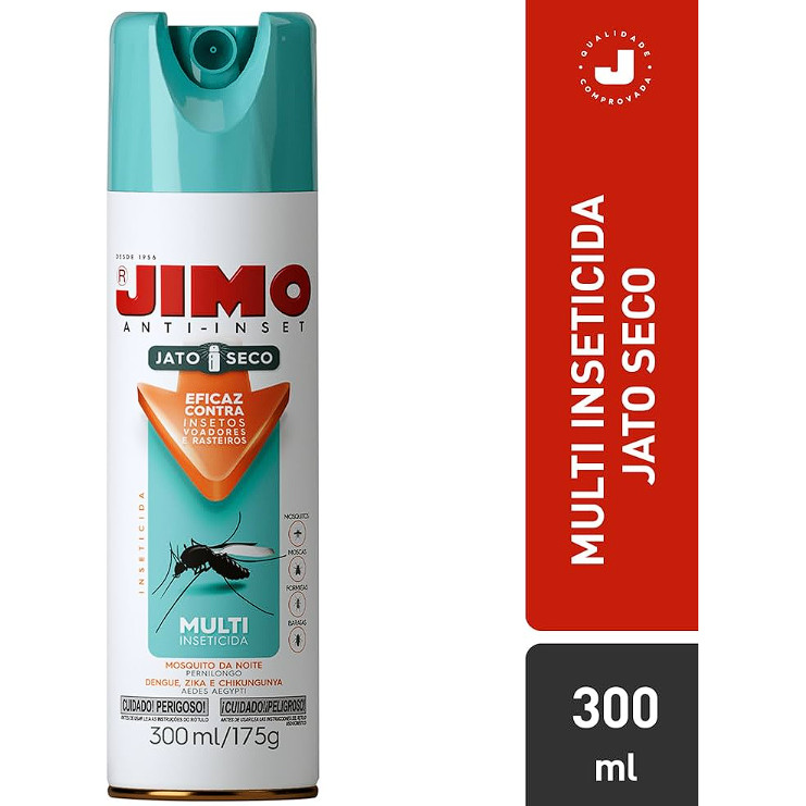 Jimo Inseticida Jato Seco Eficaz Contra Insetos Voadores e Rasteiros ...