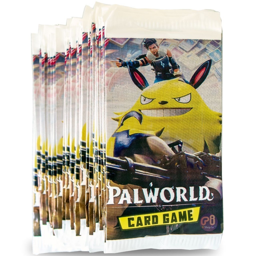 Kit 100 CARDS PALWORLD / 25 pacotinhos c 4 cartinhas | Shopee Brasil