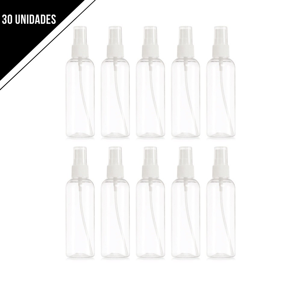 Kit 30 Frascos Pet com Válvula Spray | Shopee Brasil