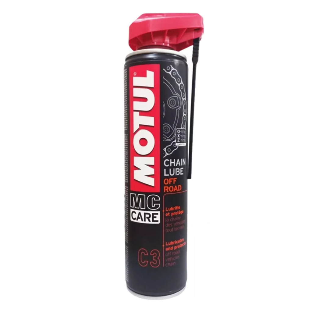 Lubrificante Corrente Off Road Motul C3 Chain Clean Spray 400ml para Motos e Trilha | Shopee Brasil