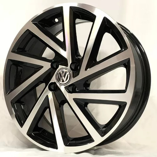 Jogo Roda Aro 17 Vw R Seven Gol G2 G3 G4 G5 G6 G7 Frete Gratis | Shopee Brasil