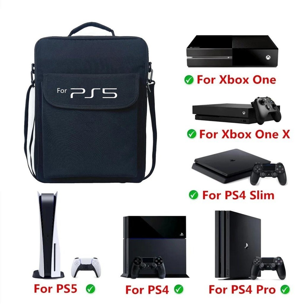 Mochila Bolsa Viagem Playstation Ps5 Ps4 Alça Ombro Conforto | Shopee ...