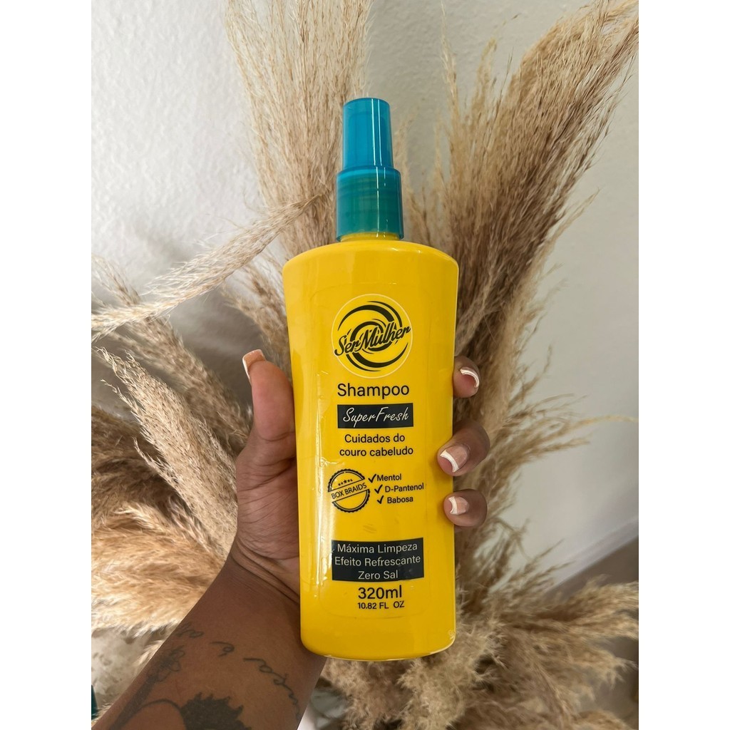 SHAMPOO SUPER FRESH SER MULHER 320ML | Shopee Brasil
