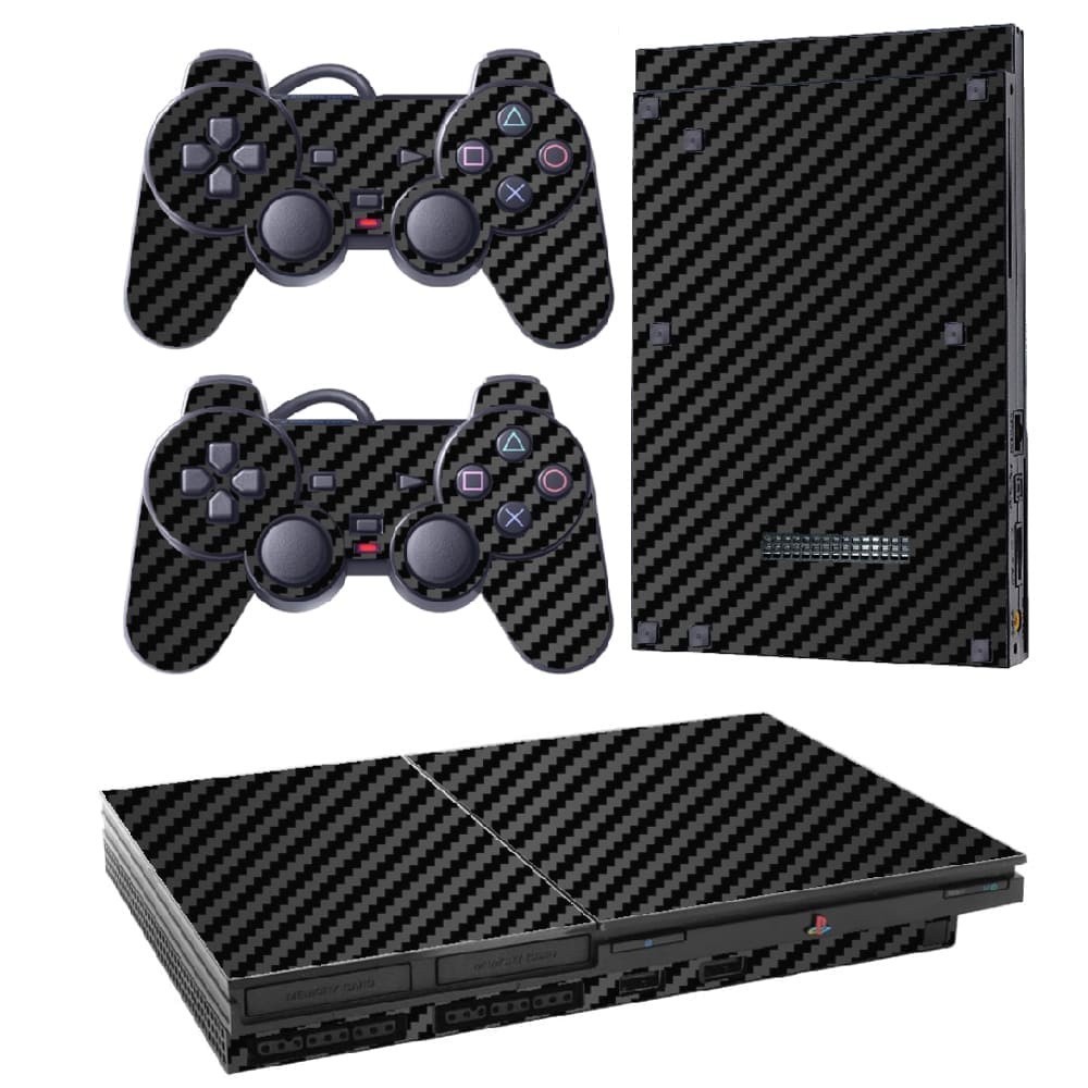 Skin PS2 Slim R1 Playstation Adesivo Película Protetora Sticker Fibra ...