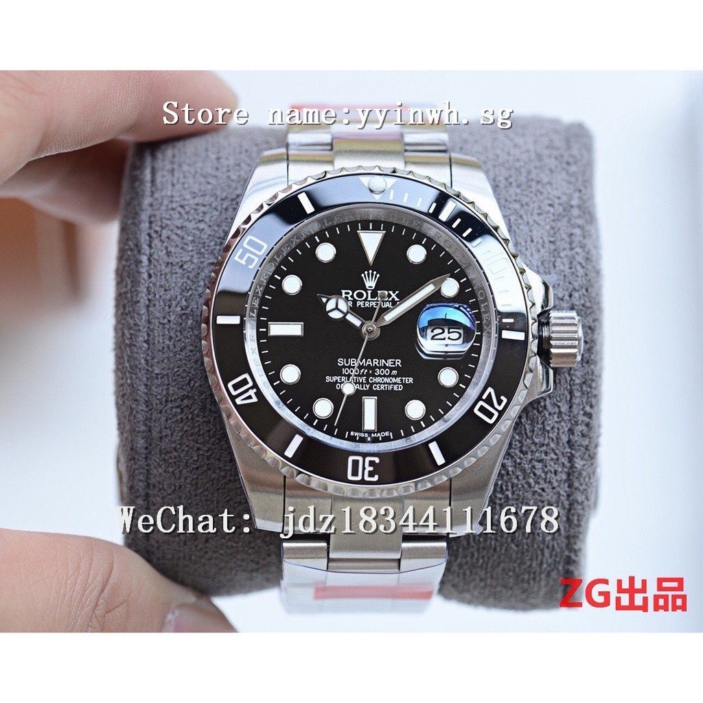 Os Relógios Da Série Rolex Submariner São Equipados Com Puramente ...