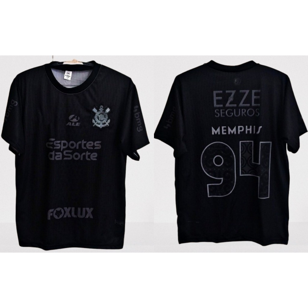 Camiseta Corinthians Memphis Depay Lançamento | Shopee Brasil