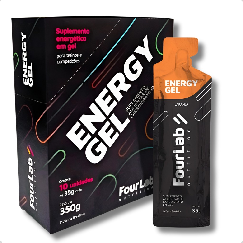 Energy Gel 10x35g Caixa - FourLab Nutrition | Shopee Brasil