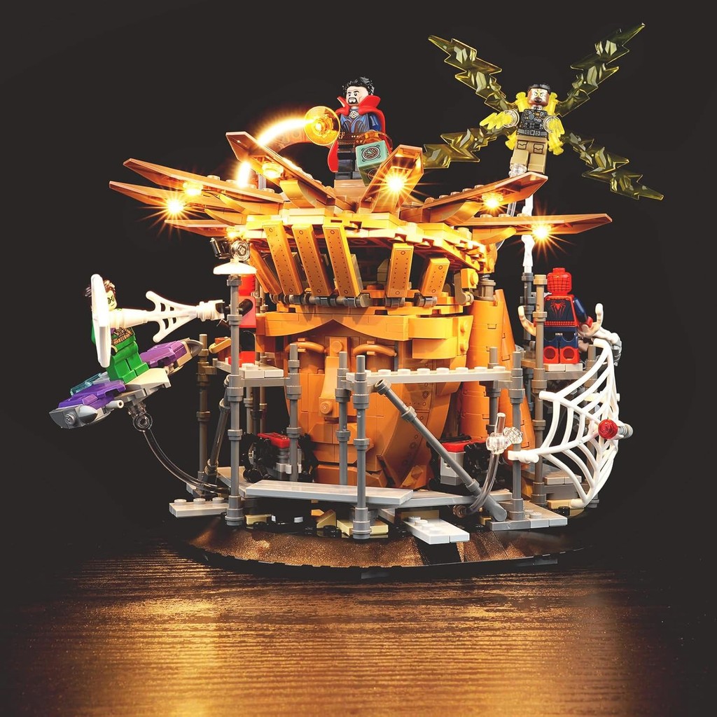 Kit luz LED para Lego Marvel Spider-Man Final Battle 76261 | Shopee Brasil