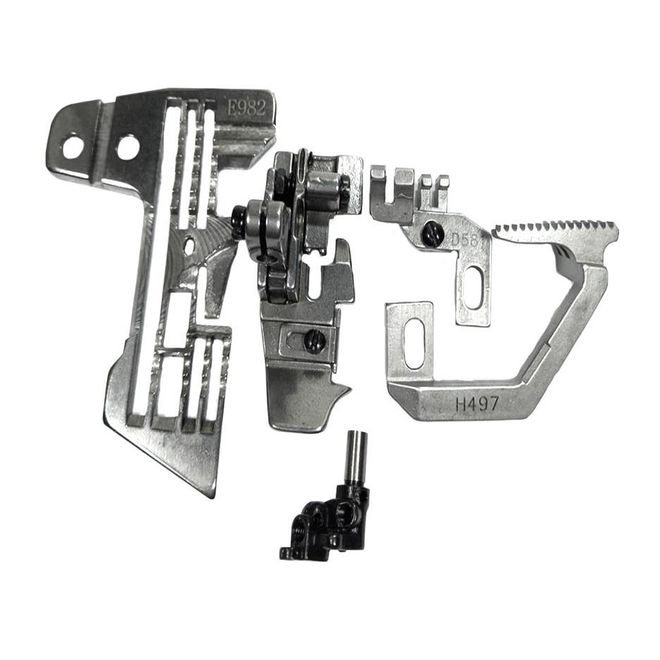 Kit Chapa Dente Bitola Calcador Interlock media siruba | Shopee Brasil