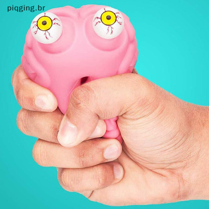 Piqging Anti Stress Flippy Brain Squishy Eye Popping Squeeze Fidget Toy ...