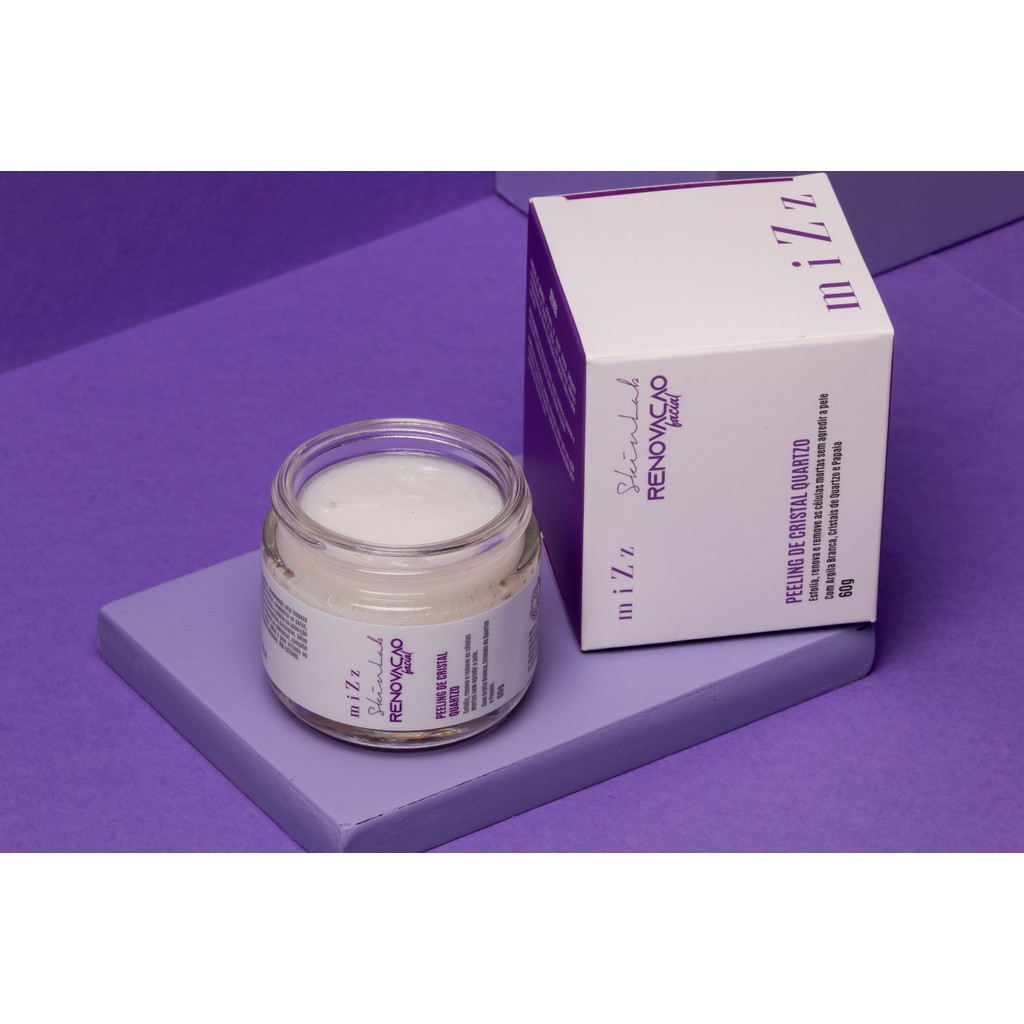 Mizz Peeling De Cristal Quartzo 50g | Shopee Brasil