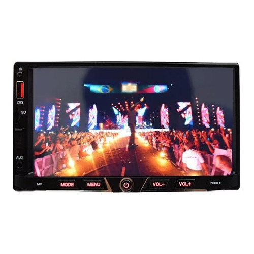 Central Multimídia First Option 7810HE 2 Din Universal Espelhamento Android Usb - Faz a Boa!