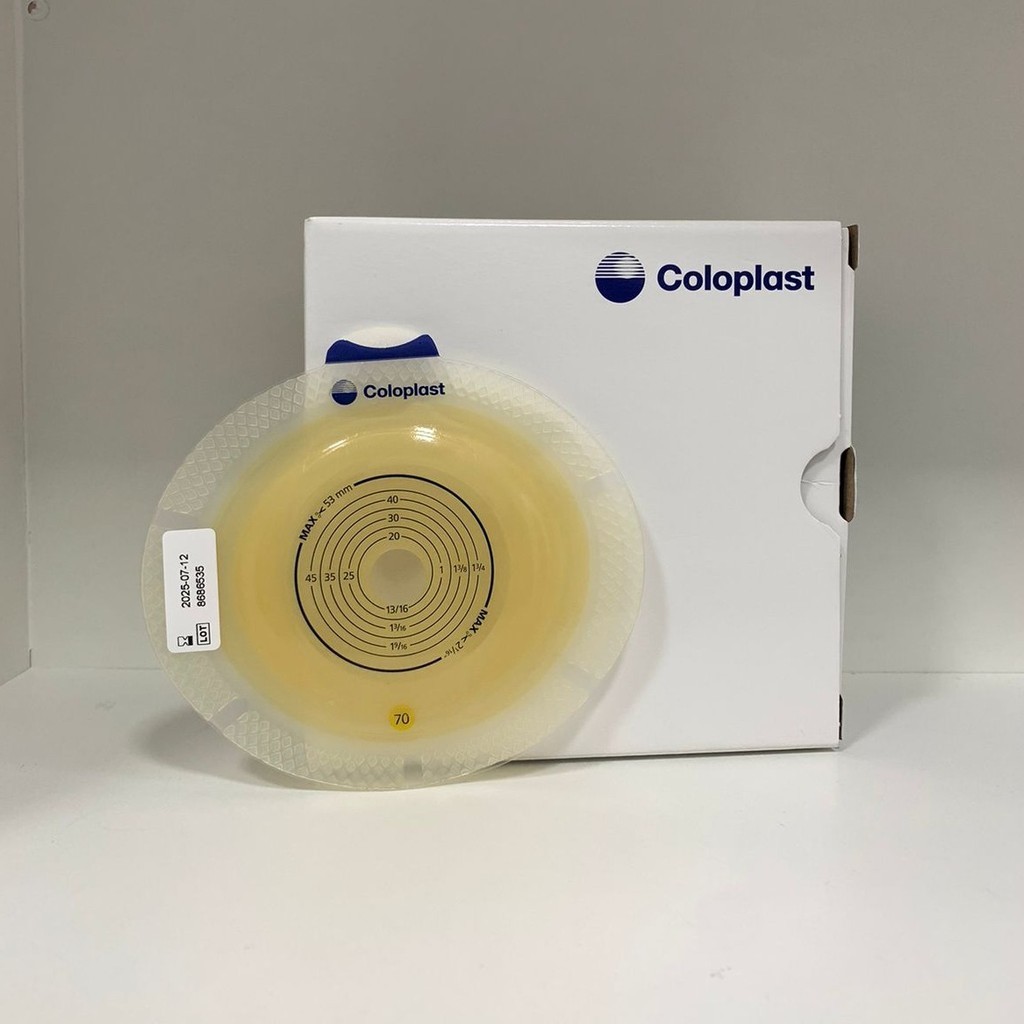 Placa Base Adesiva Para Ostomia Convex Light Base 70mm 15-53mm SenSura ...