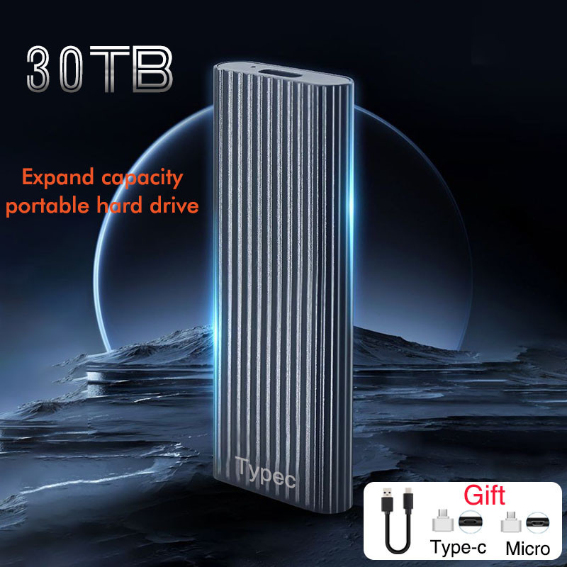 Disco Rígido Externo HD 16TB SSD 8TB 4TB USB 3.0 Tipo C Interface De Alta Qualidade | Shopee Brasil