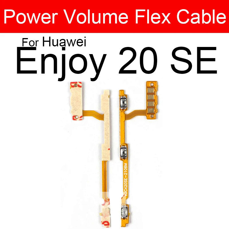 Cabo Flexível De Volume De Energia Para A Huawei Enjoy 20 Botões ...