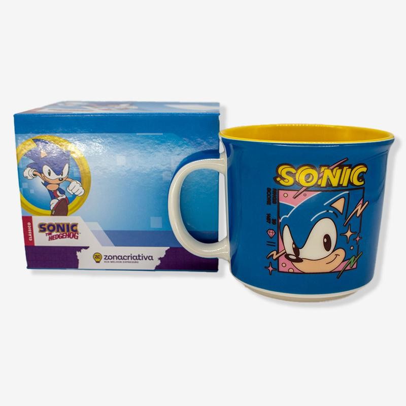 Caneca Tom Sonic 350ml Zona Criativa 10025538 | Shopee Brasil