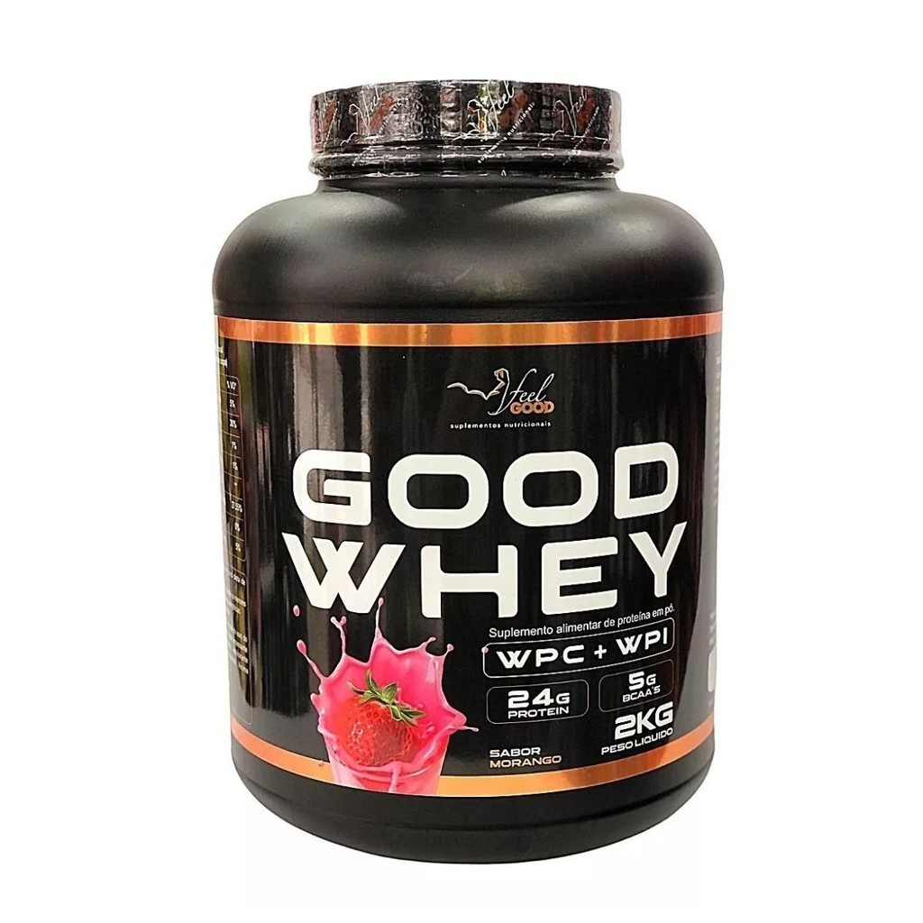 Whey Protein Good WPC + WPI 2kg - Feel Good | Shopee Brasil