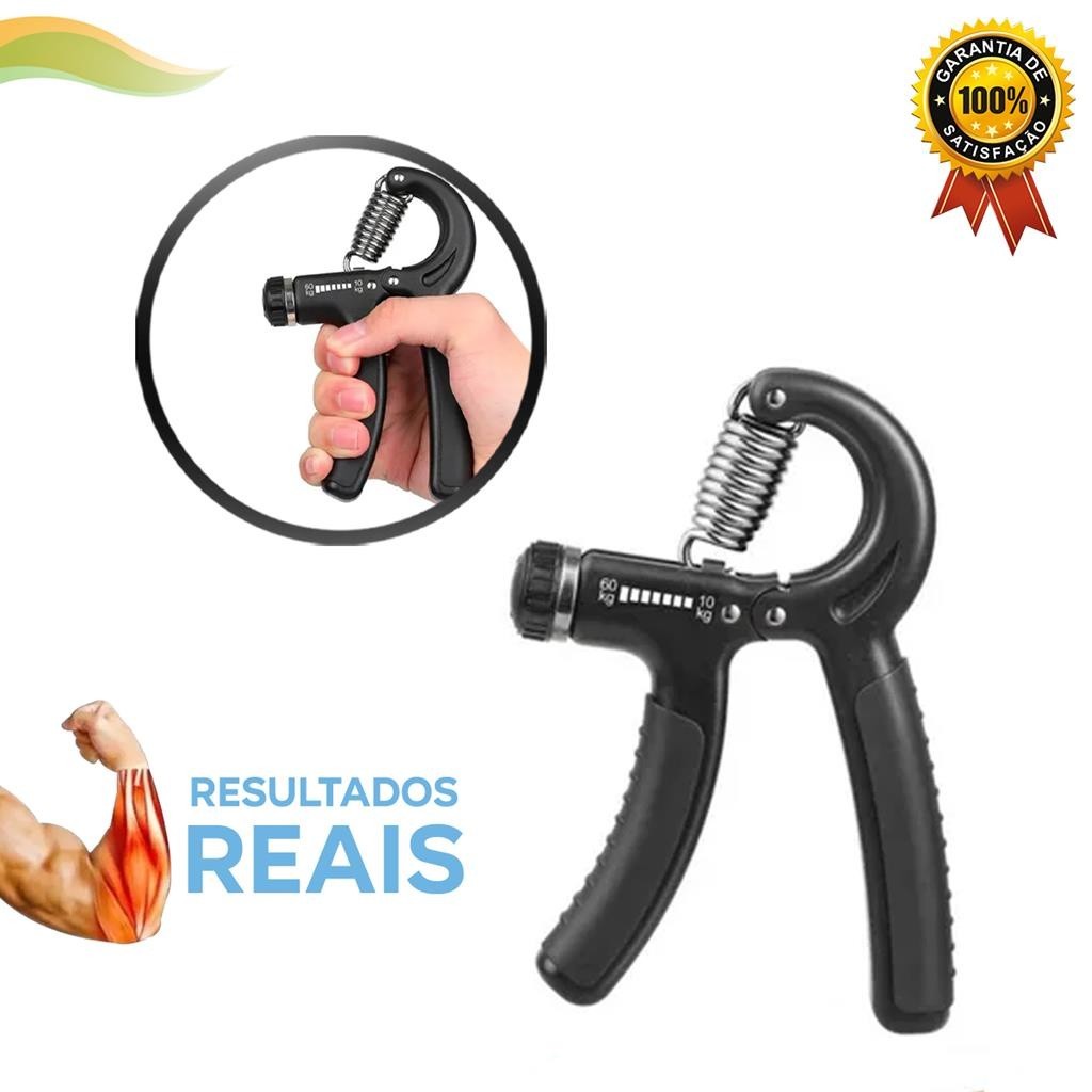 Hand Grip Flexor De Punho Exercício Para Mãos Ajustável Mola Com Ajuste ...
