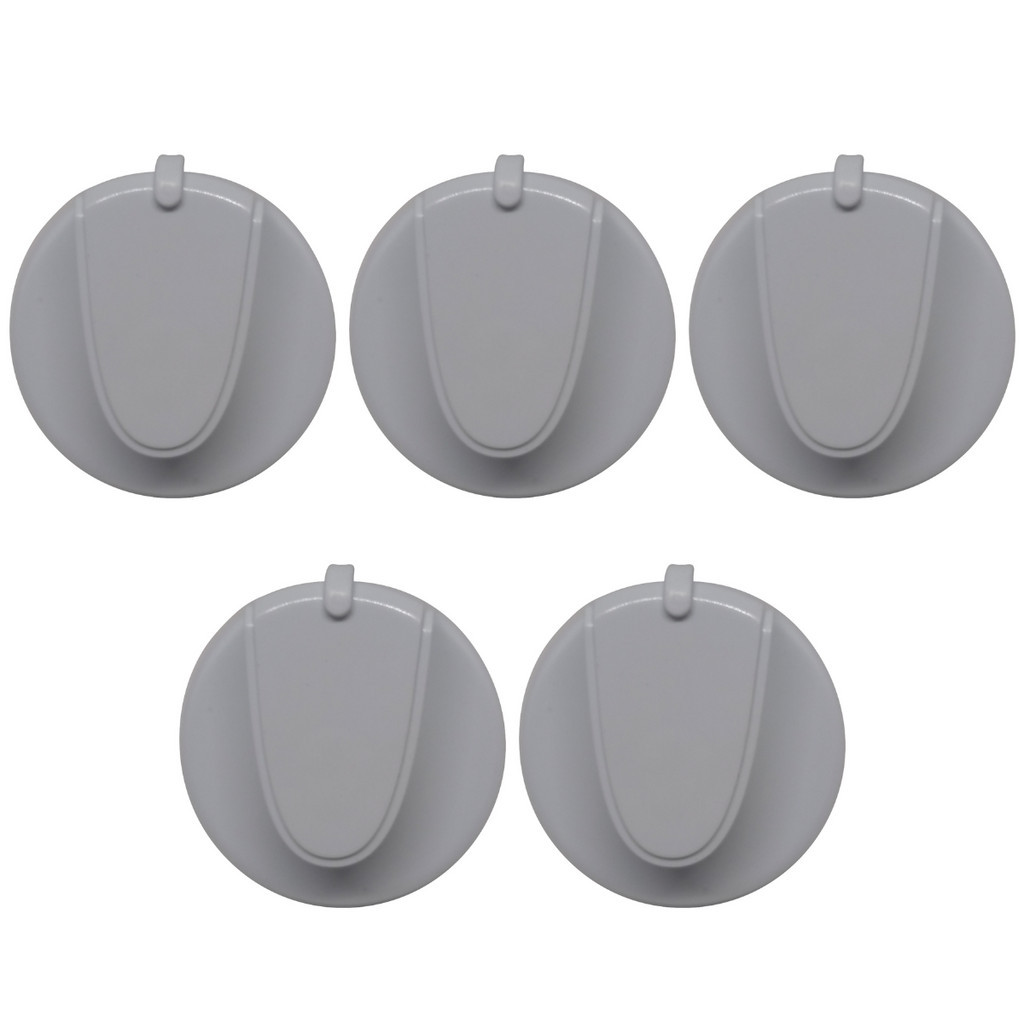 Kit 5 Botão Manipulador Branco Fogão Mueller 4 Bocas + Forno Moderatto ...