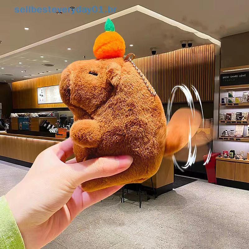 Sellbest Kawaii Capivara Balançando A Cauda Brinquedo De Pelúcia Dos ...