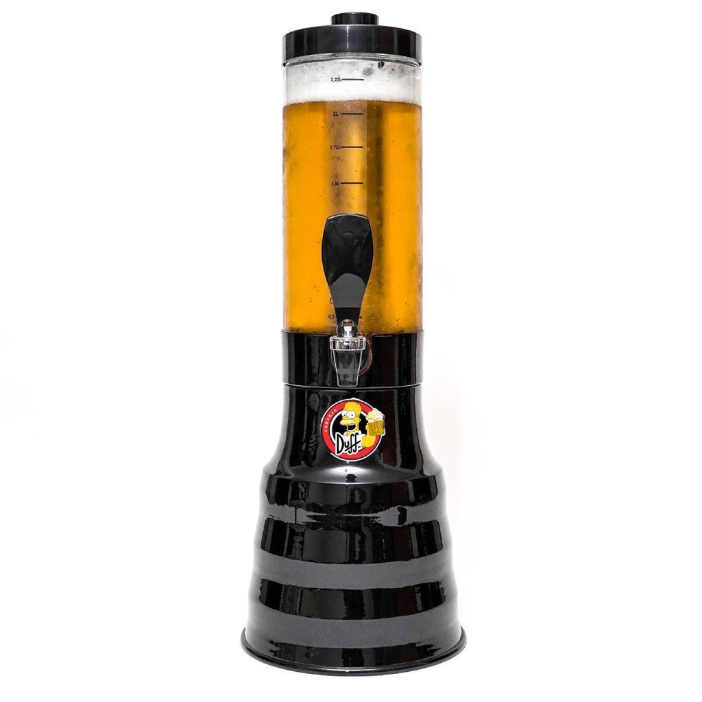 3 Torre De Chopp Chopeira 2 Litros Giratória Com Alça Duff | Shopee Brasil