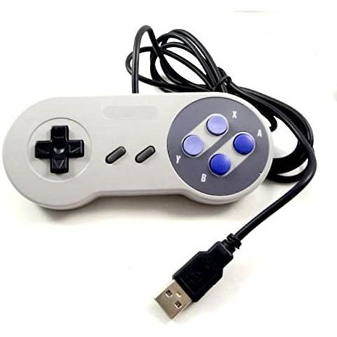 Controle Usb Super Nintendo Snes Joystick Windows Mac Linux PC Console ...