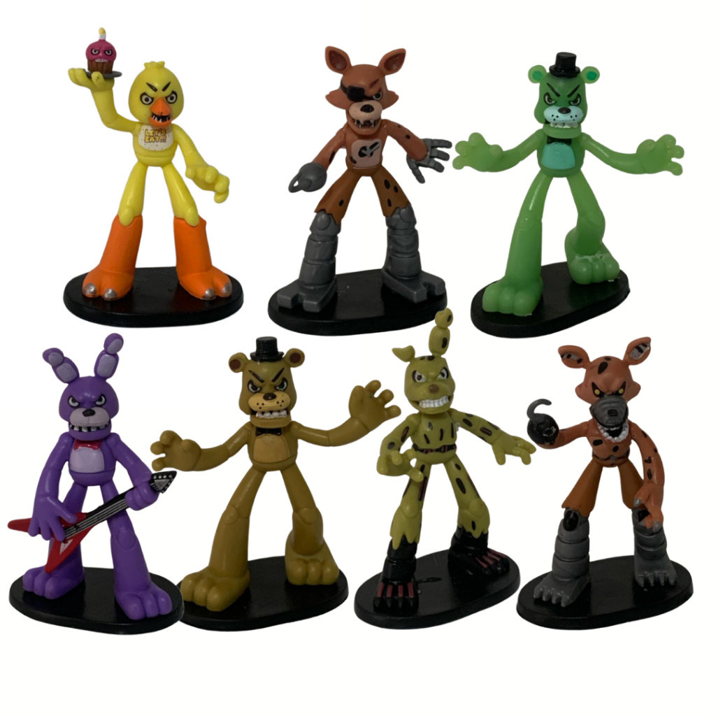 Action figure five nights at freddy's FNAF foxy freddy puppet chica ...