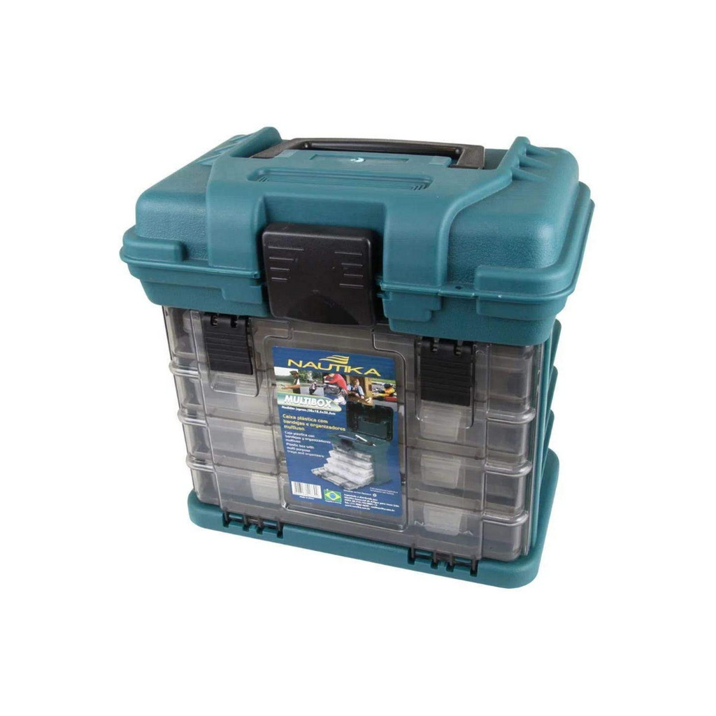 Caixa Organizadora Multiuso MB1 NTK Com Bandejas 303700- Nautika ...