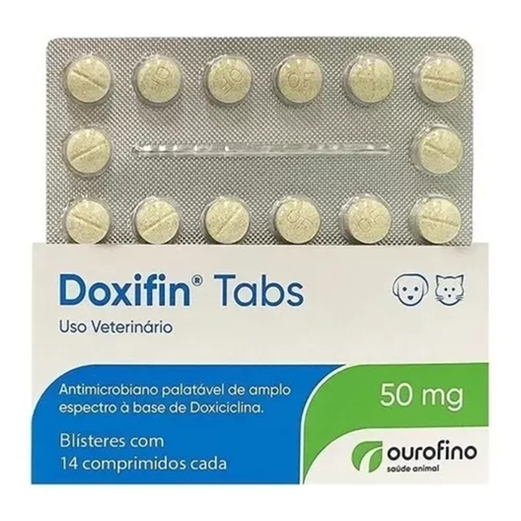 DOXIFIN TABS 50 MG 14CP ( 20 CARTELAS ) | Shopee Brasil